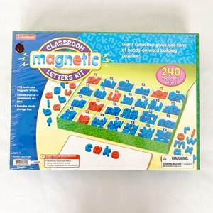 Lakeshore classroom magnetic letters kit 240 piece set new in package ...