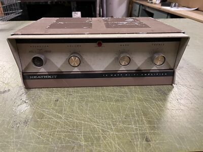 Heathkit AA-13 Tube Amplifier Mono Hi-Fi Guitar 7591 Vintage Amp Hand ...