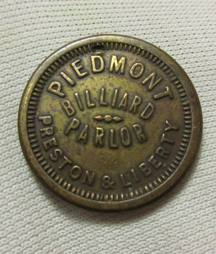 LOUISVILLE KENTUCKY KY ~ PIEDMONT BILLIARD PARLOR PRESTON & LIBERTY GF ...