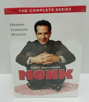 MONK -The Complete Series 32 DVDs Discs Limited Edition Box Set ALL ...