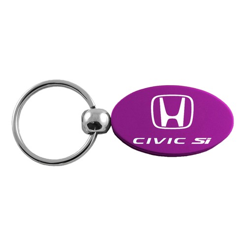 Oval Keychain for Honda Civic Si on Purple [Officially Licensed] | eBay