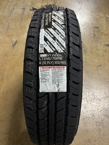 4 (Four) New Vantage LT HD Tires - LT245/75R16 Tires 2457516 245 75 16 ...