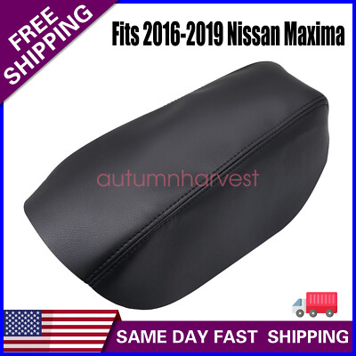 For Nissan Maxima 2016 2017 2018 Leather Center Console Lid Armrest ...