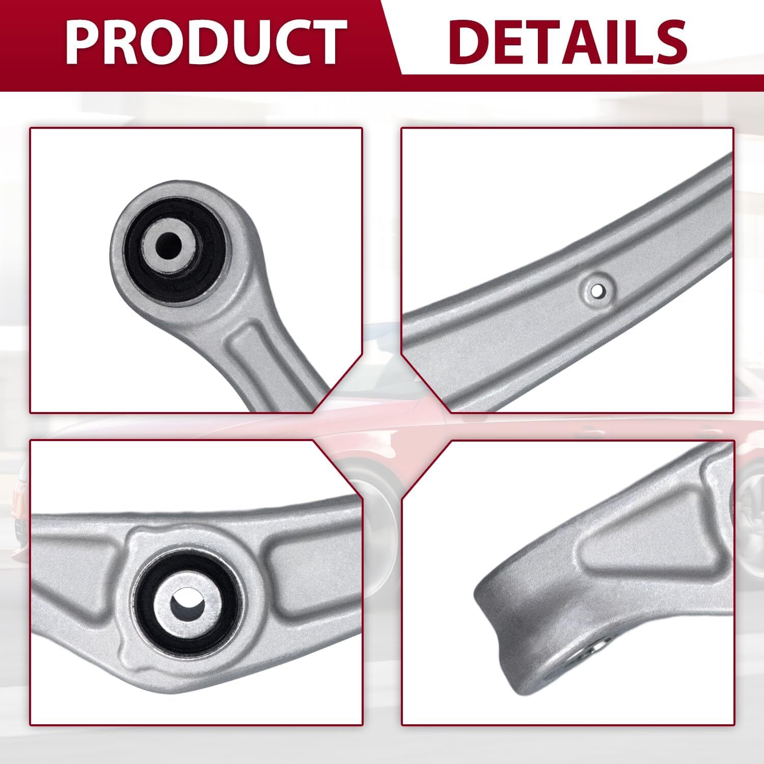 10x Front Lower Upper Control Arm for 2011-2012 Audi A4 A5 S4 S5 Q5 ...