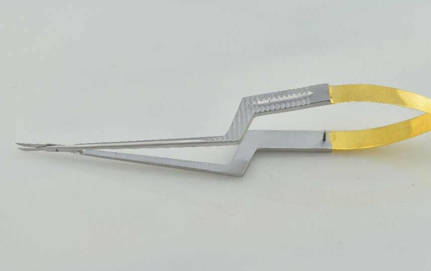 Kamiyama Micro Scissors Neurosurgery 18cm,Bayonet Handle Japanese stai ...