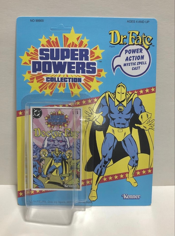 Super Powers Kenner custom cards, bubbles, blister Vintage Style | eBay