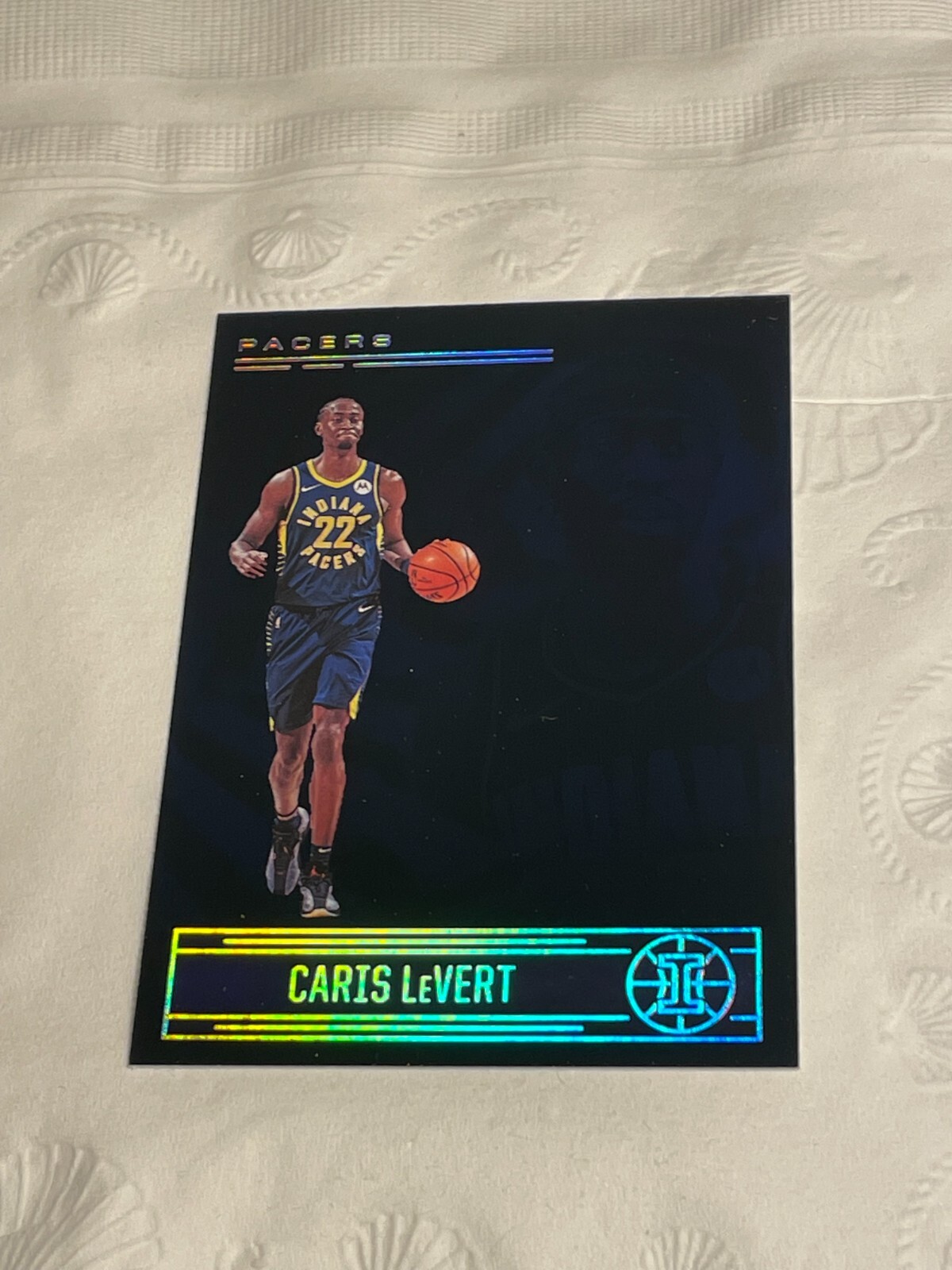 Caris LaVert 2020-21 Panini Illusions #144 Blue Sapphire Parallel ...