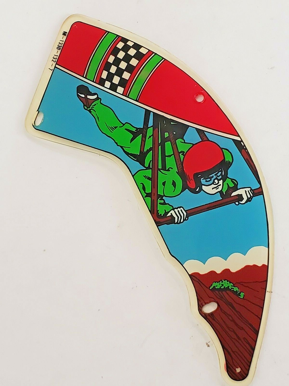 BALLY HANG GLIDER PINBALL MACHINE PLAYFIELD PLASTIC M-1330-132-7 | eBay