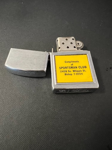 Vintage Life-Liter Ritepoint Lighter Advertising "Compliments of ...