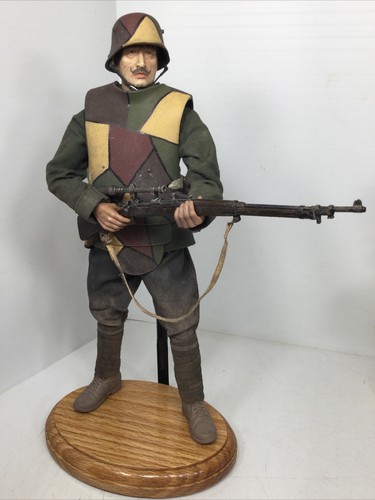1/6 CUSTOM WW1 GERMAN SNIPER + BODY ARMOR & DAZZLE CAMO + OAK STAND DID ...