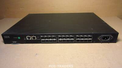 IBM 2498-B24 System Storage SAN24b 8GB 24 Port SFP Fibre Channel Switch ...