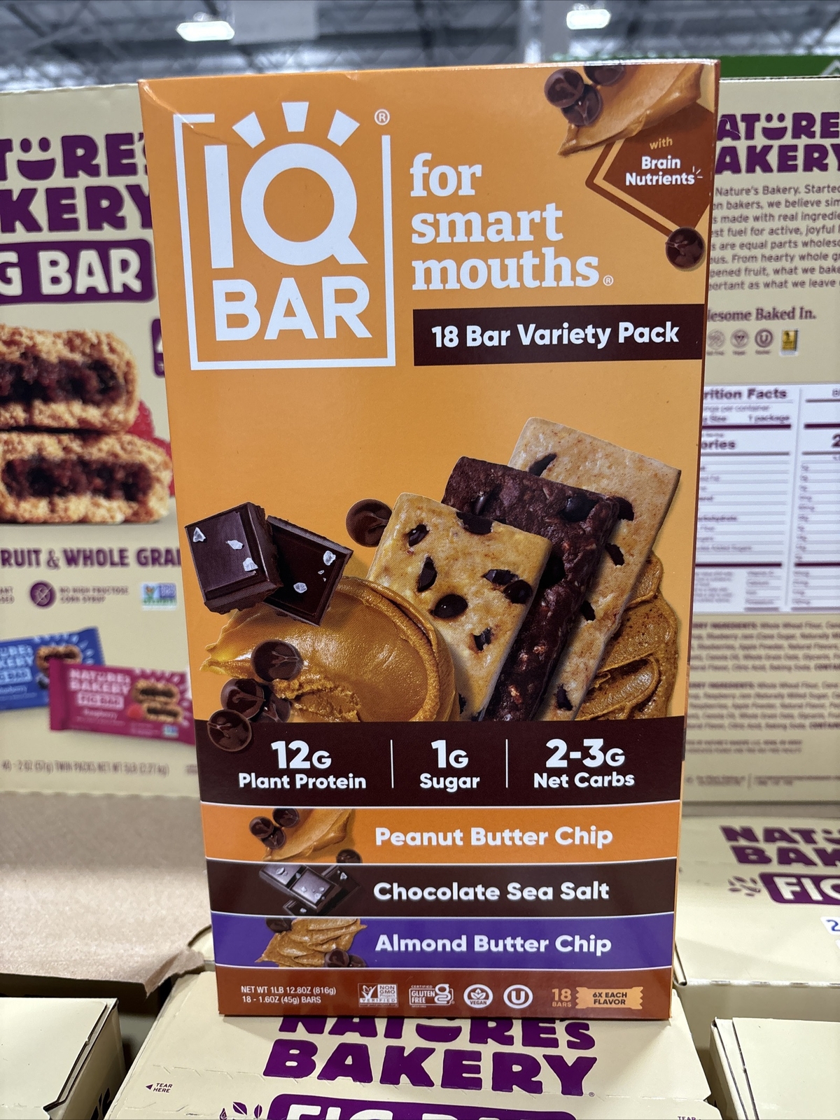 IQ Bar For Smart Mouths Variety Pack 18 Ct-1.6 Oz Gluten Free | eBay