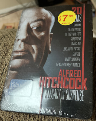 Alfred Hitchcock: A Legacy of Suspense (4-DVD Collector’s Tin, 2011, 20 ...