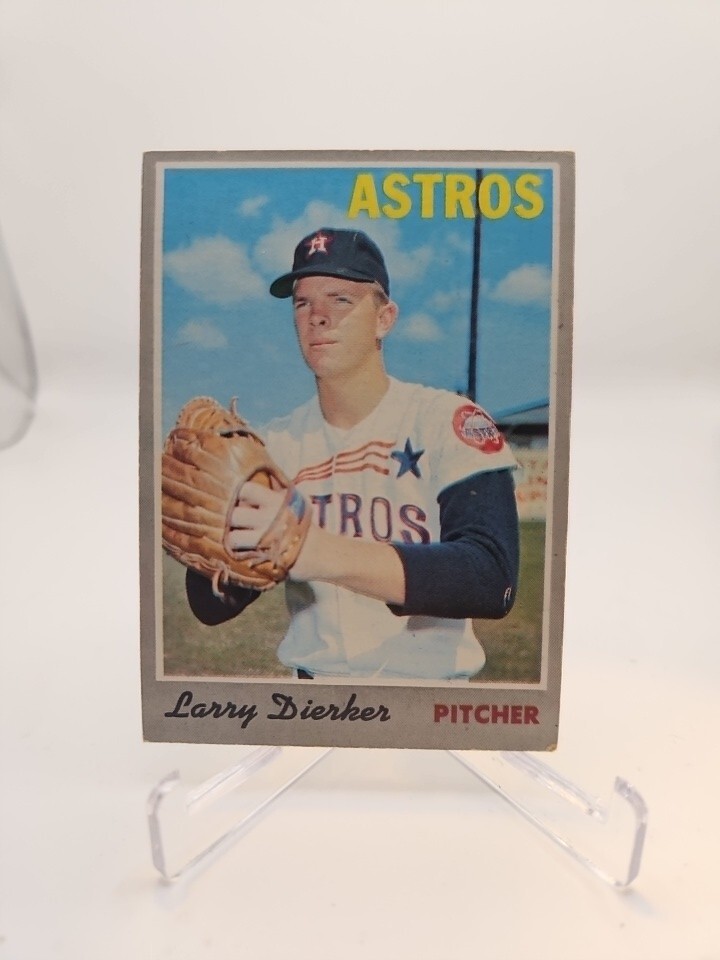1970 Topps Baseball Larry Dierker Houston Astros #15 | eBay