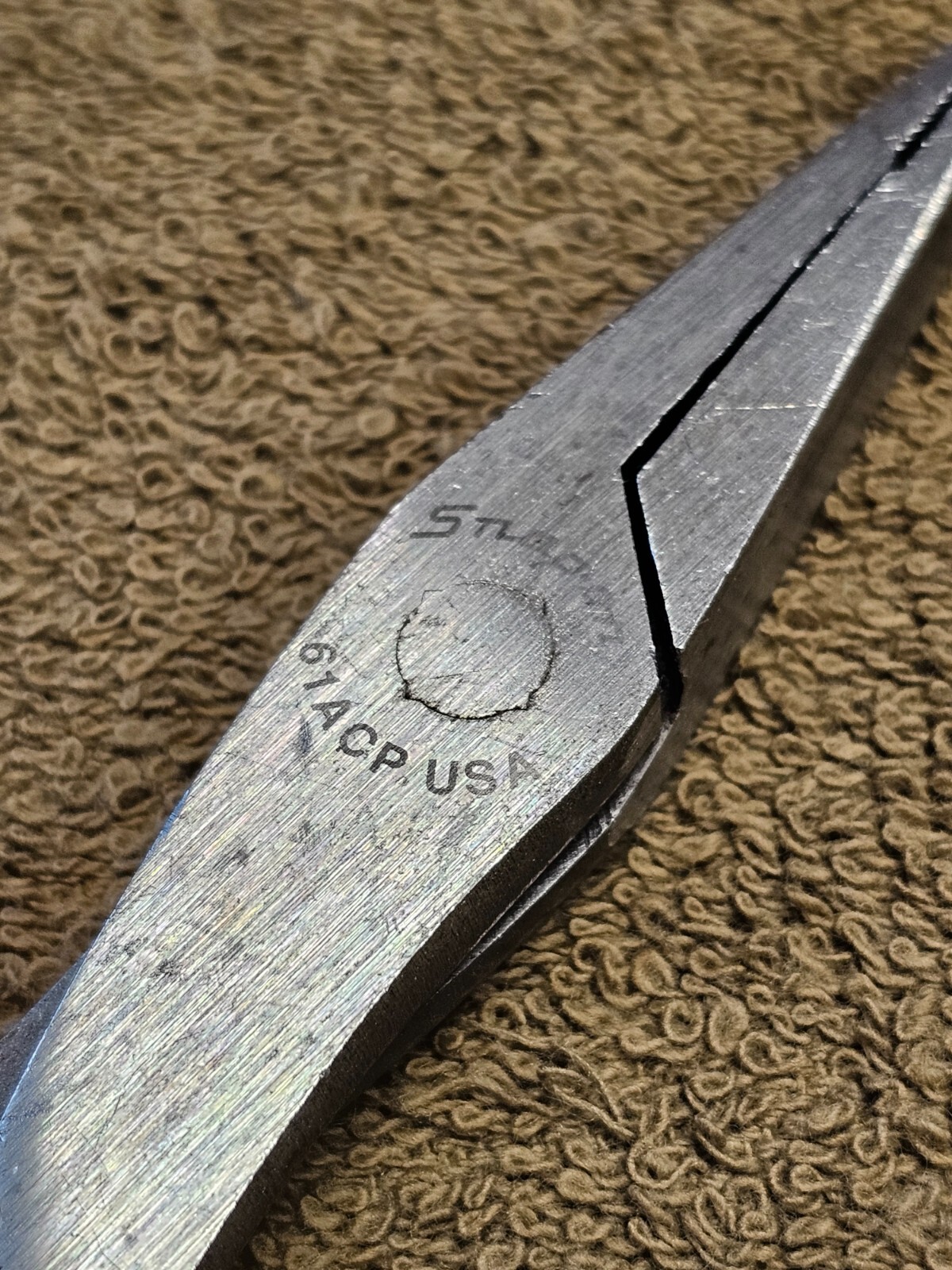 Snap On Tools Red Handled Duck Bill Pliers 61ACP for sale online | eBay