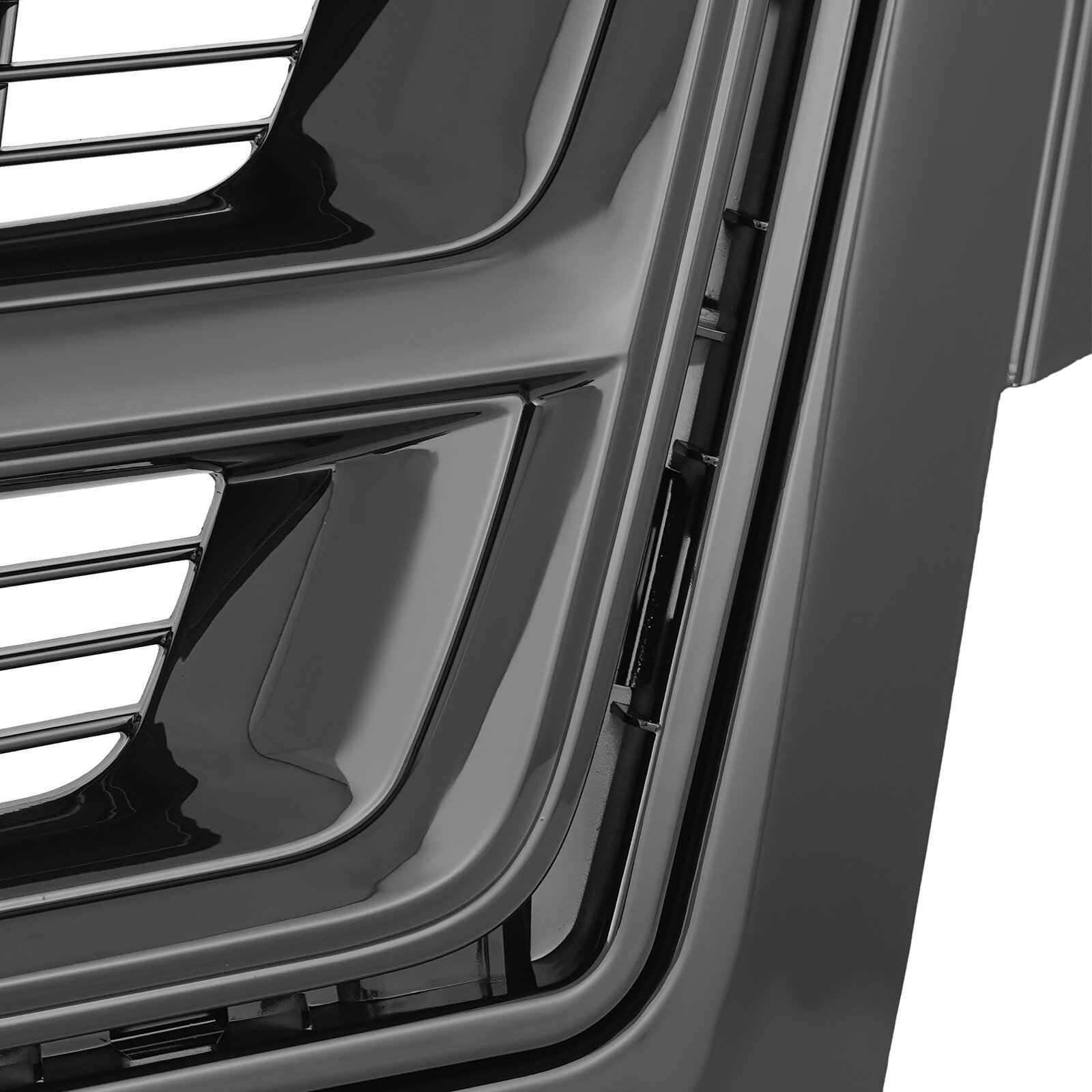 Front Upper Grille W/ Camera Hole For 2015-2020 Cadillac Escalade Sport ...