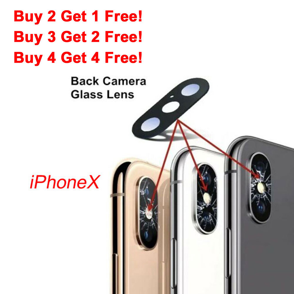 Replacement For Apple iPhone X XS XS Max Rear Camera Lens Glass ...