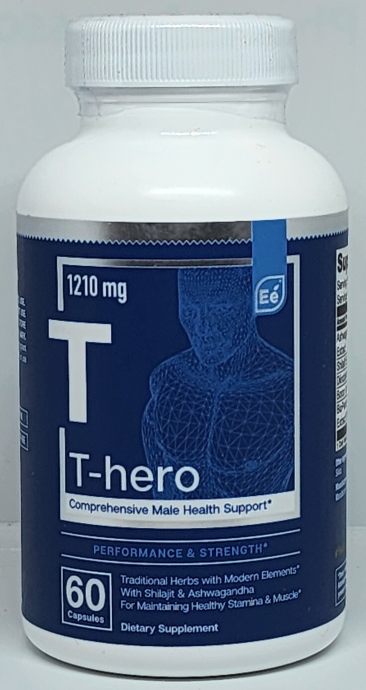 Essential Elements T-Hero Advanced Male Health Support Supplement New ...