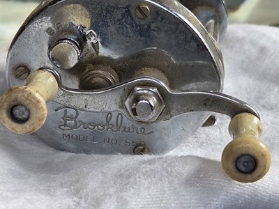 Brooklure Level Wind Vintage Old Fishing Reel Model No. 550 | eBay