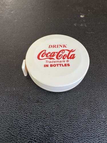 Coca Cola Vintage DRINK IN BOTTLES Pocket Measuring Tape Measure ...