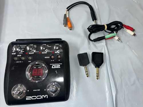 ZOOM G2 Guitar Effects Pedal Electric Guitar Multi-Effect Pedal ...