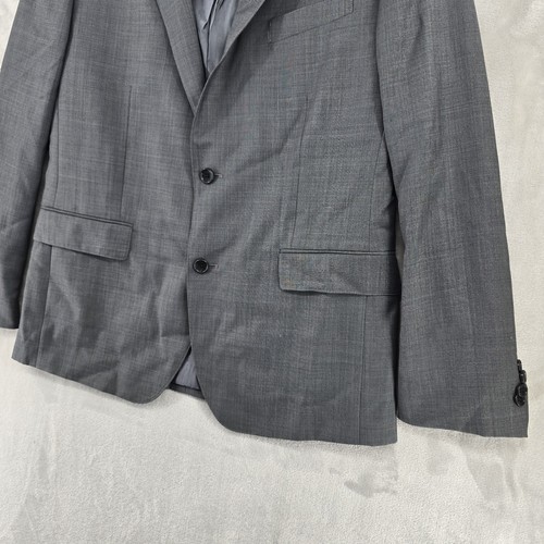 Bonobos Blazer Mens 42R Standard Fit Gray Wool Blend Sports Coat Double ...