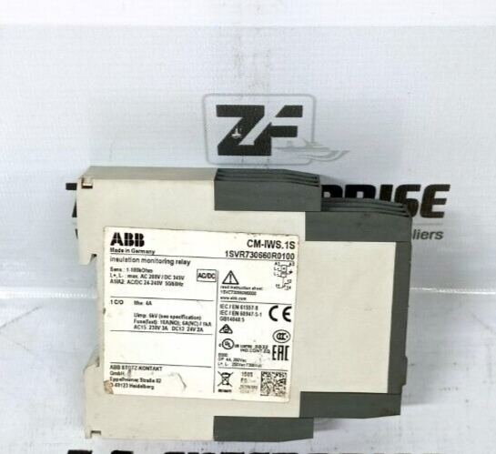 CM-IWS.1S insulation monitoring relay ABB USED 1SVR730660R0100 USED CM ...