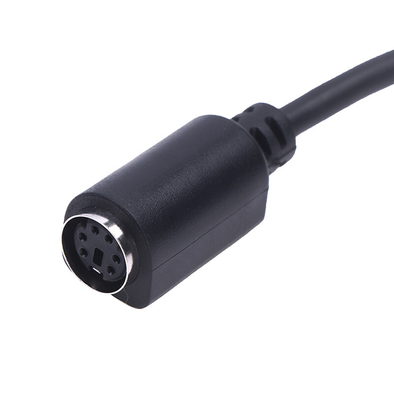 MD 6-pin Female to DIN 5-pin Male Cable 0.15m Ps2 Keyboard and Mouse ...
