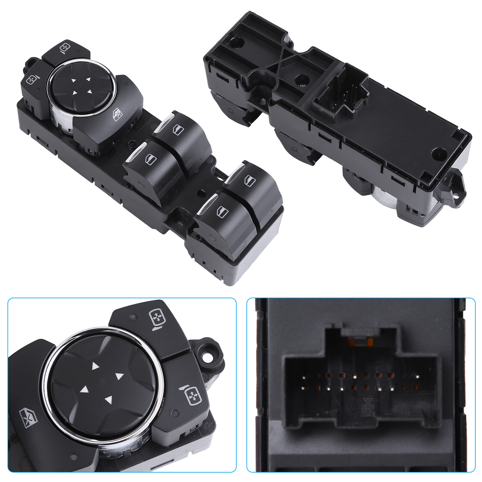 For 18-22 Ford F-Series Super Duty Power Master Window Switch black NEW ...