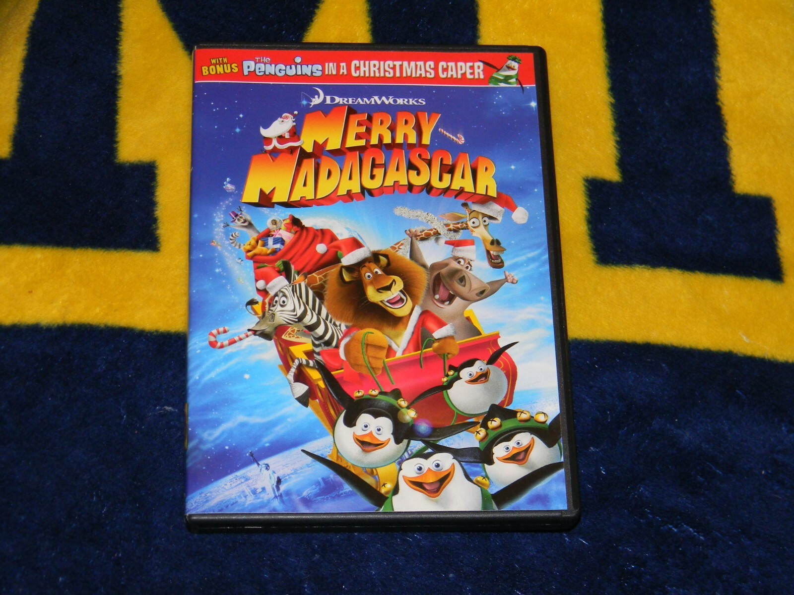 Merry Madagascar (DVD, 2011) - Dreamworks With Bonus The Penguins-[LIKE ...