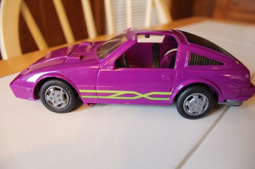 1987 Kenner M.A.S.K. Nissan 300ZX Venom Manta Purple Car Jet Great ...