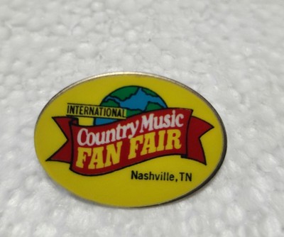 International Country Music Fan Fair Enamel Lapel Pin | eBay