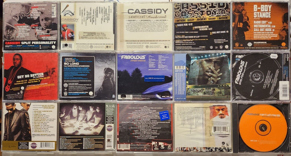 CD LOT NEW YORK EAST COAST RAP HIP-HOP Cassidy Fabolous DJ Clue? Lil Mo ...