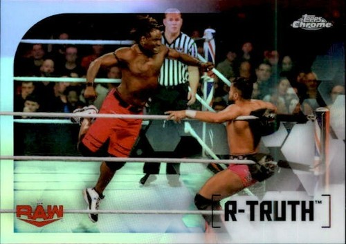 R-Truth 2020 Topps Chrome WWE Refractor Card #52 | eBay
