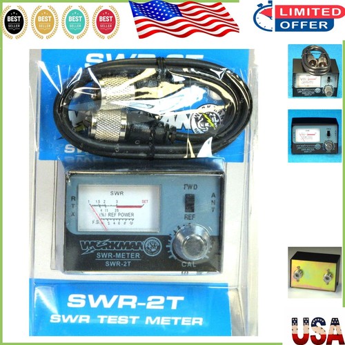 Professional SWR Meter for CB Radio Antennas - Heavy Duty with Jumper ...