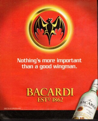 Vintage print ad advertisement Alcohol Bacardi Rum Important good ...