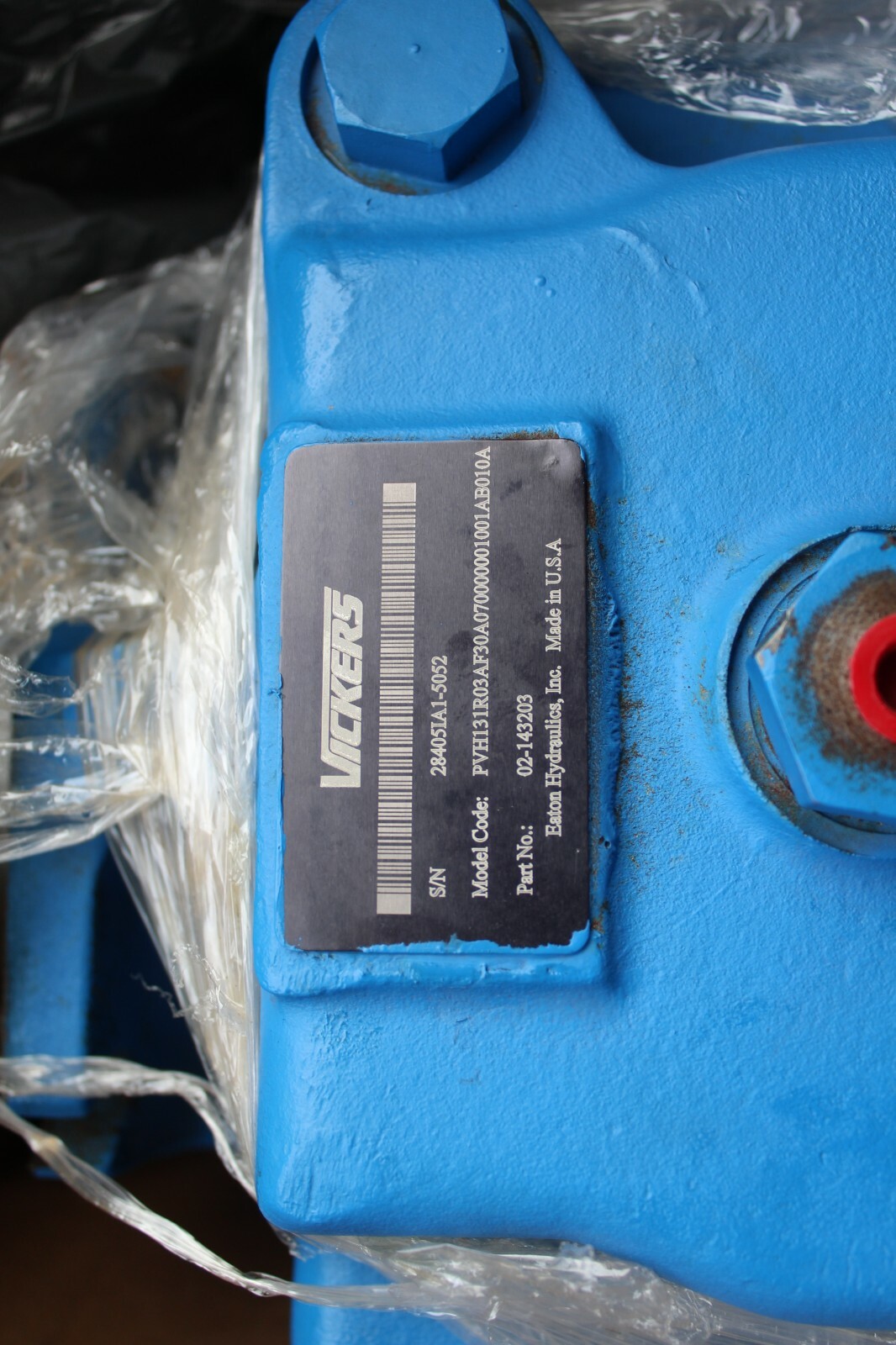 New Eaton® Vickers PVH131R03AF30A070000001001AB010A Piston Pump 02 ...
