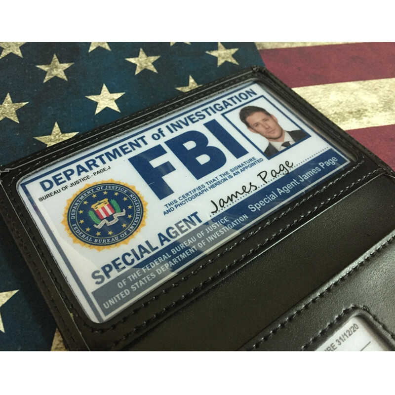 Supernatural Fbi Badge