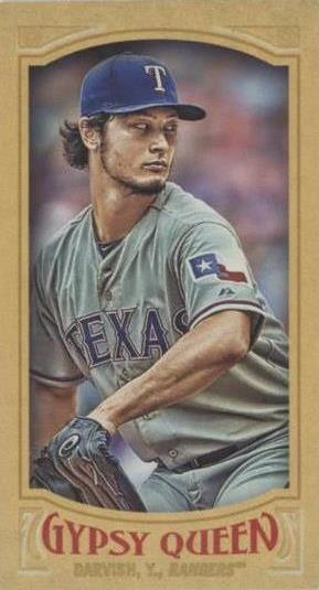 2016 Topps Gypsy Queen - Yu Darvish #85 Mini Gold /50 for sale online ...