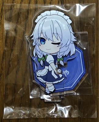 Touhou Project Animate Point Prize Acrylic Stand Sakuya Izayoi | eBay ...