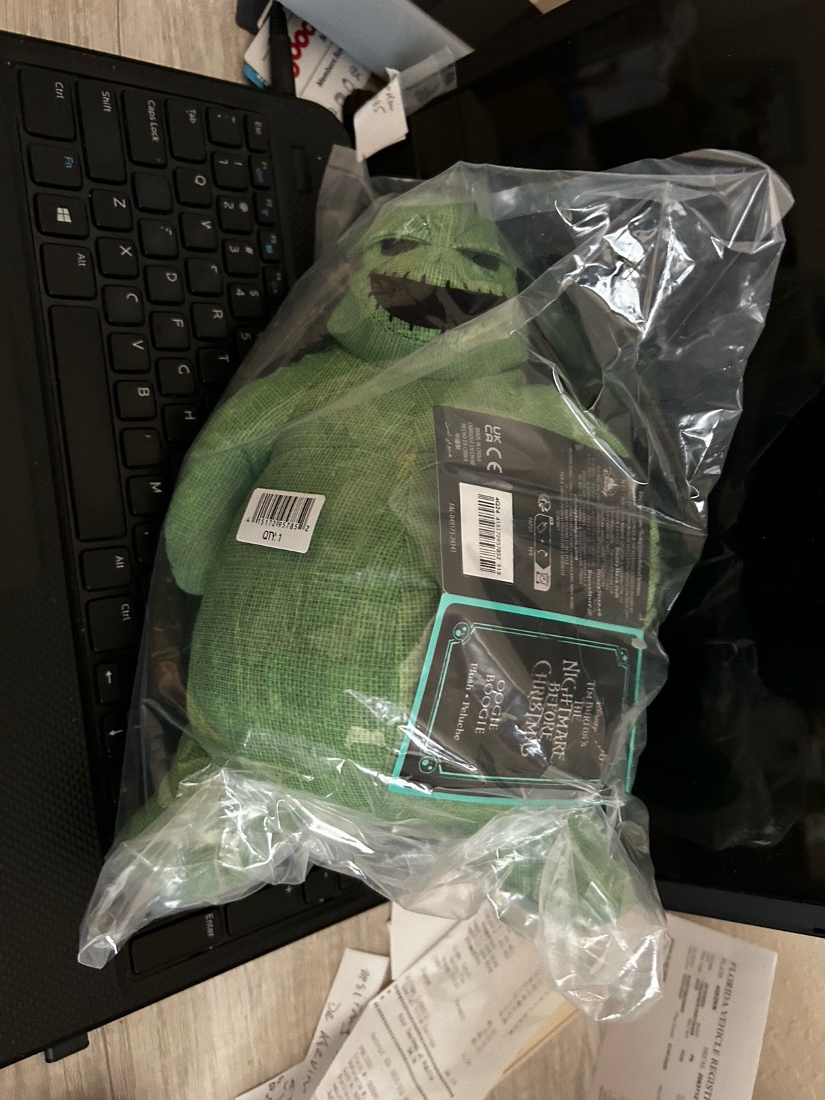 W0W Disney Oogie Boogie Plush The Nightmare Before Christmas Doll 11 ...