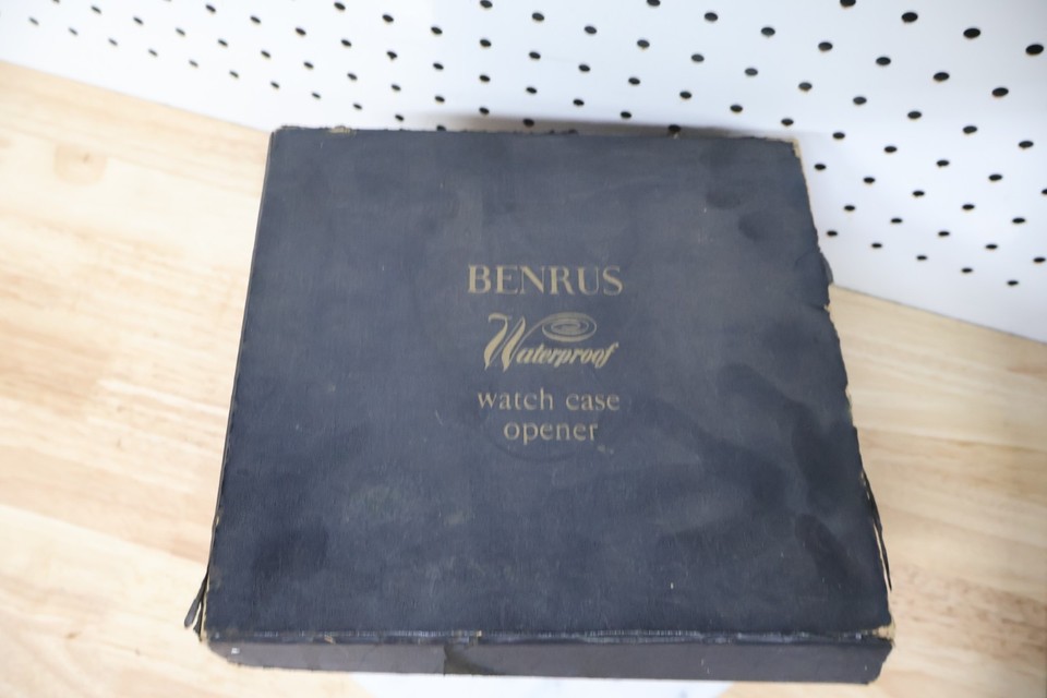 Vintage Benrus Watchmaker Waterproof Watch Case Opener Tool in Original ...