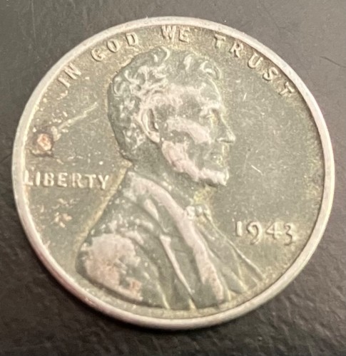 1943 Rare Silver Steel wheat penny no mint mark WWII Lincoln “L” Error ...