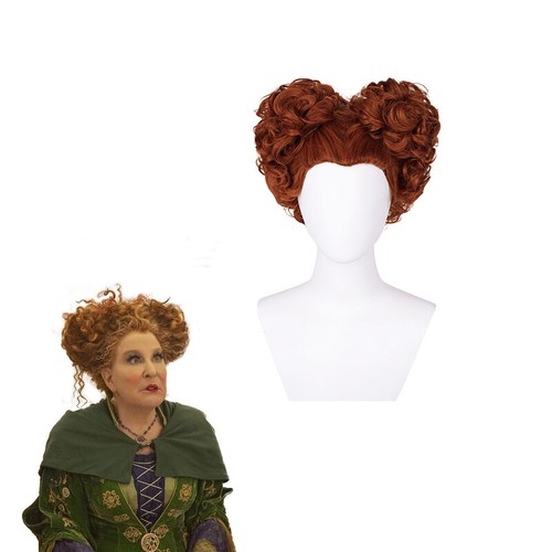 Hocus Pocus 2 Winifred Sanderson Cosplay Wigs Halloween Fancy Party ...