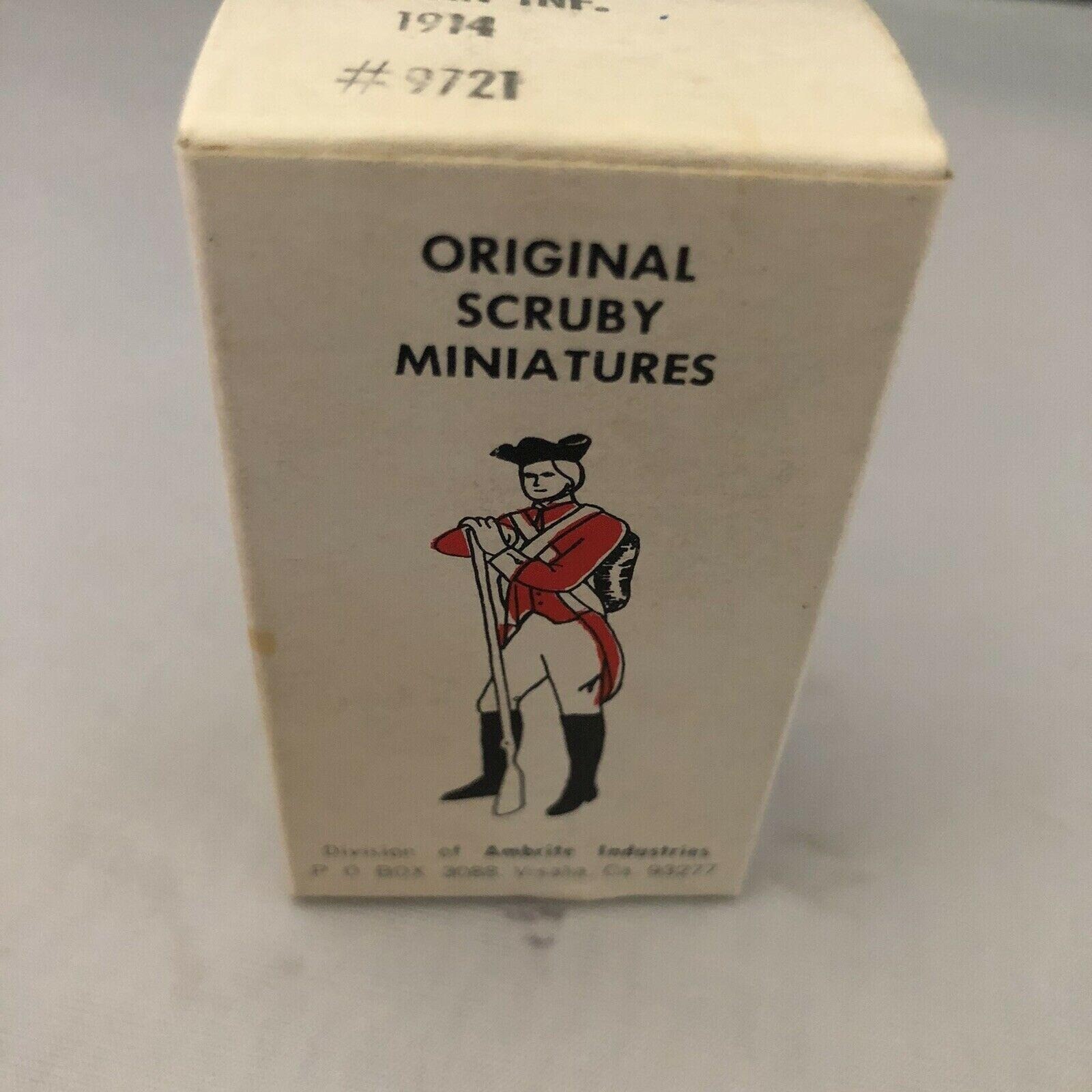 Original Scruby Miniatures Ambrite Industries German Inf 1914 #9721 ...