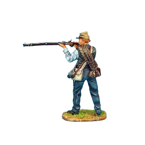 ACW049 Confederate Infantry Standing Firing by First Legion | eBay