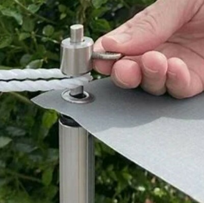 Tarp Buddies - 4 Pack Supa-Peg Tent Pole Clamp Outdoor Shelter ...