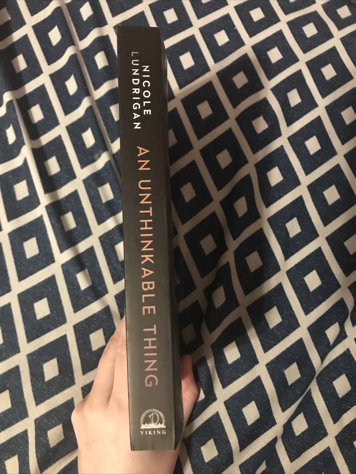 Unthinkable Thing by Nicole Lundrigan (2022, Trade Paperback) for sale ...