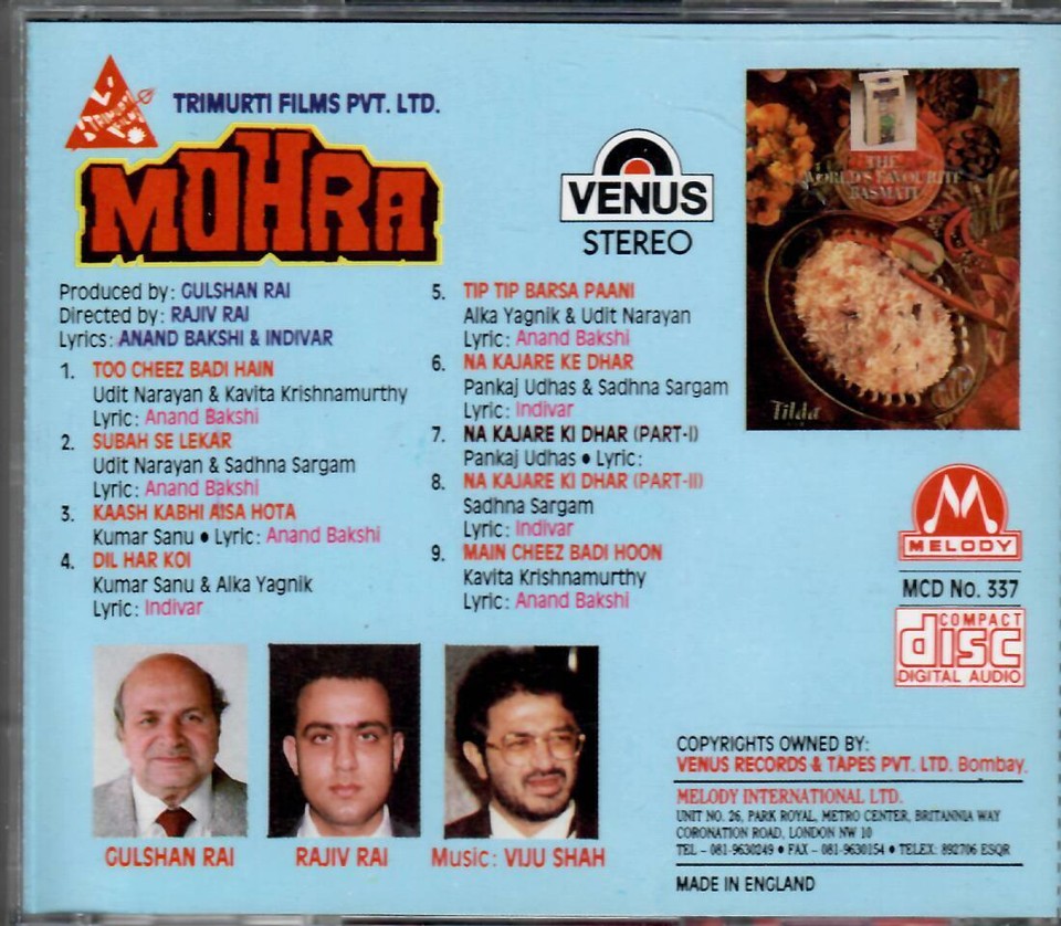 mohra 1st edtion [Cd] melody /Uk made Cd | eBay