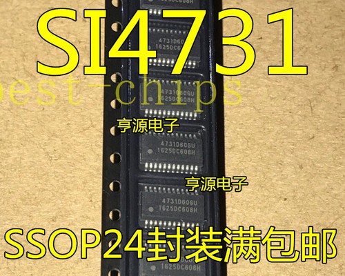 5PCS SI4731-D60-GUR 4731D60GU SSOP24 new #W10 | eBay